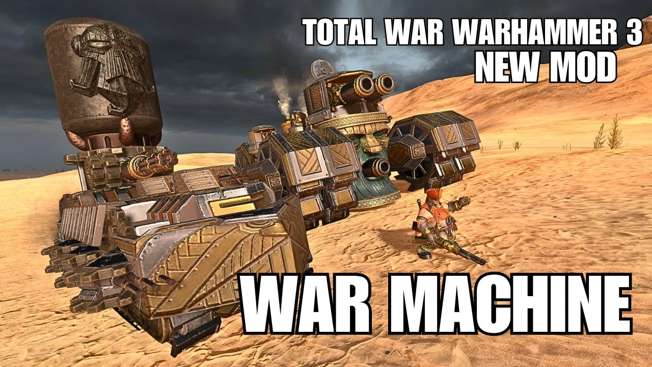 Dawi Gunpowder Units and High King Land Ship! - Total War: Warhammer 3 ...