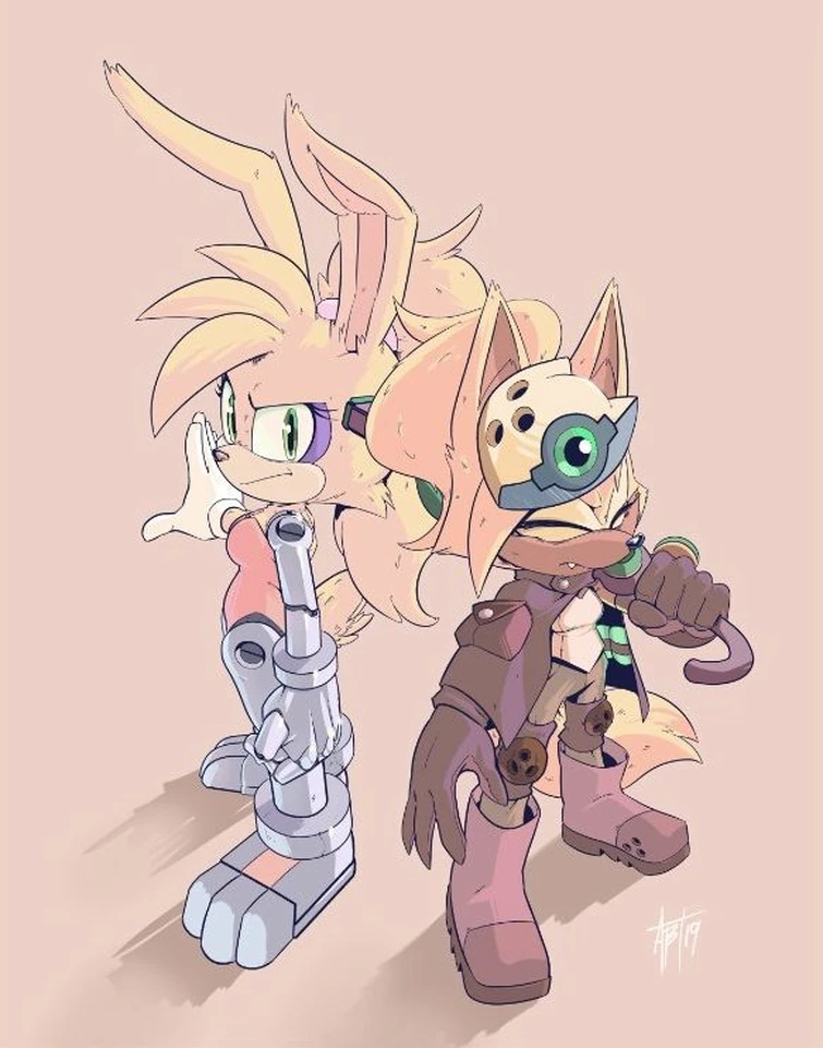 Bunnie and Whisper by Adam Bryce Thomas | Fandom