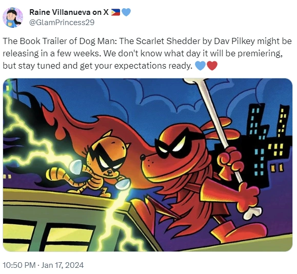 Dog Man: The Scarlet Shedder Book Trailer is Premiering Soon! | Fandom