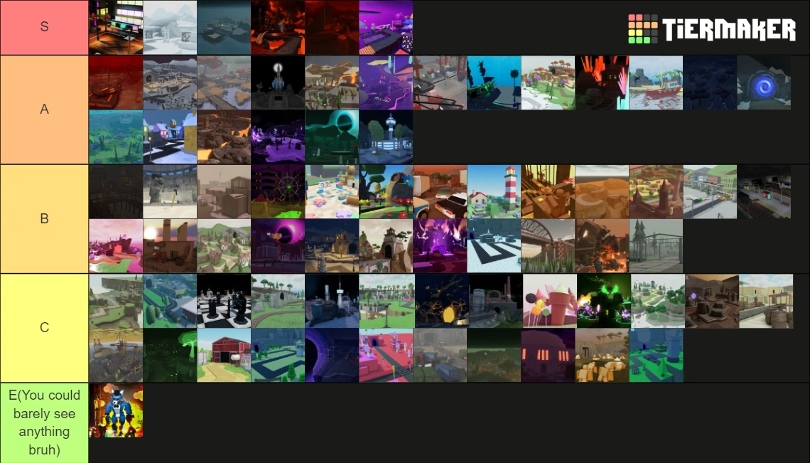 Tier list of maps based on appearance😁 | Fandom