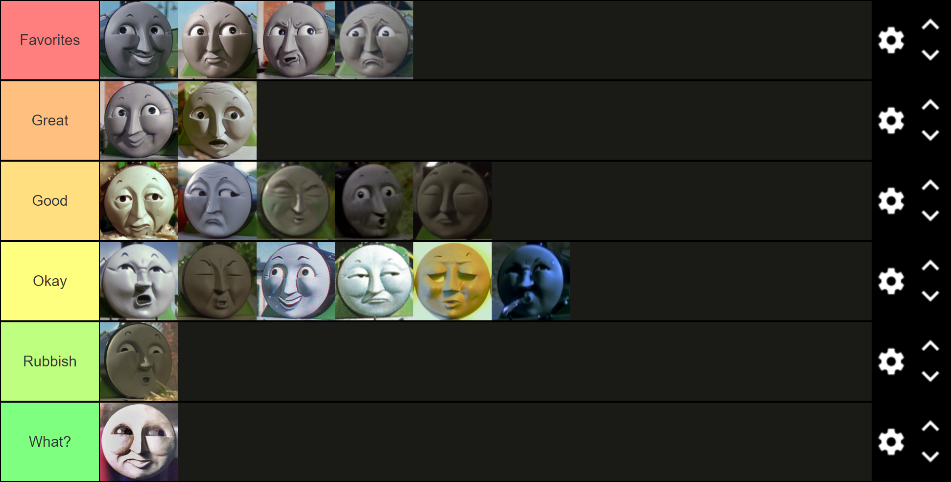 My Henry Faces Tier List ratings | Fandom