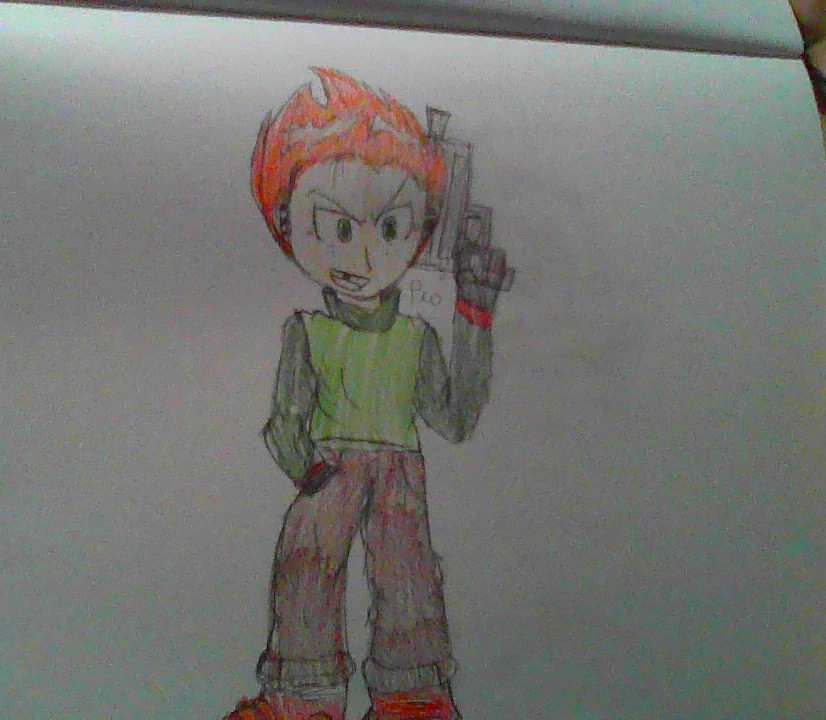 I drew Pico in my art style | Fandom