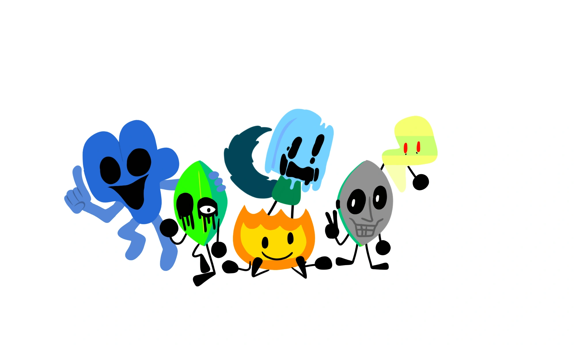 Individual's BFDI Horrorverse Wave 2 [Bloodlust Lightning and Fourscape ...