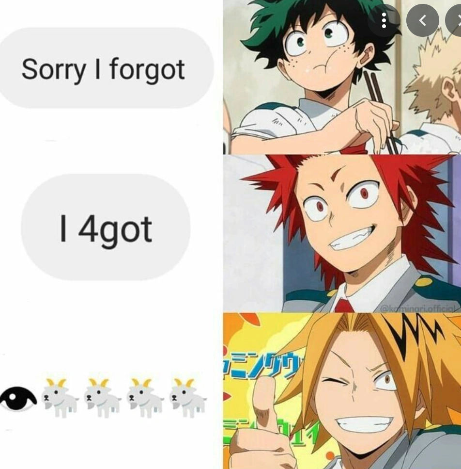 who is denki in this meme(takes a few secs to figure out) | Fandom