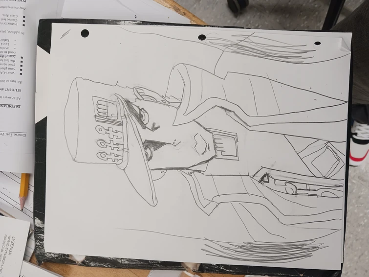 First Time Drawing Jotaro Part 4 On Paper... | Fandom
