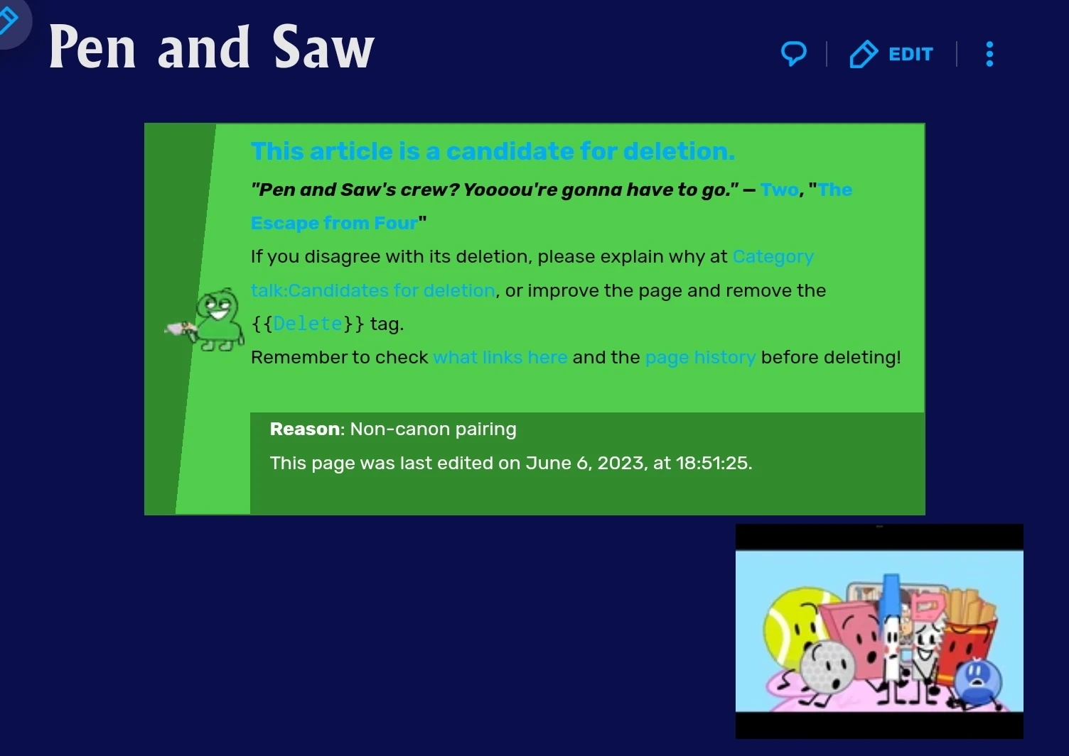 Erm what the scallop | Fandom