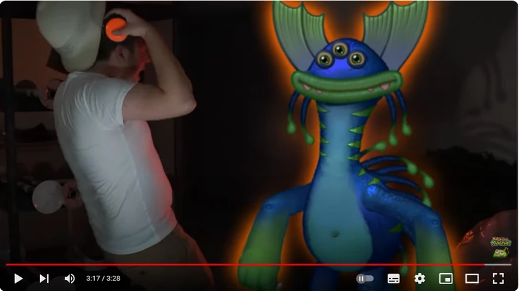 Monster-Handler Tyson gets jumpscared by Epic Thrumble | Fandom