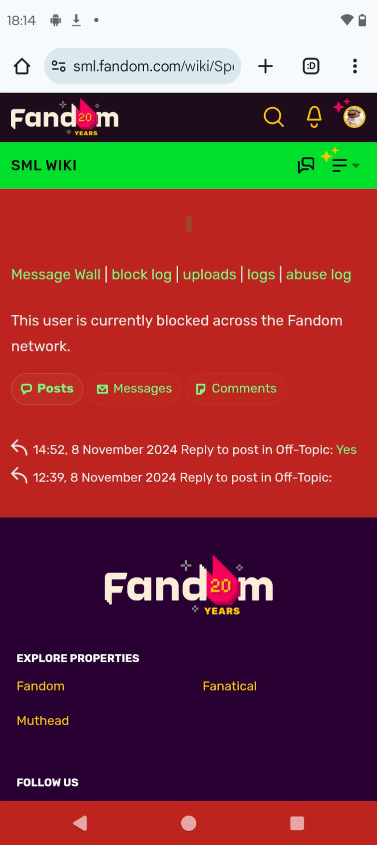 Wsup guys. CharonDaEpik1978 is back with an alt. (tw) | Fandom