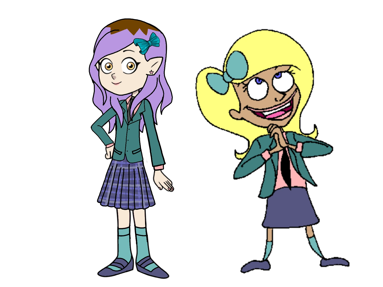 Amity Blight cosplays Claire Brewster from Beetlejuice the Animated ...