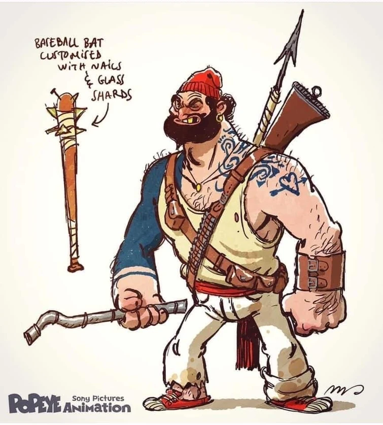 Popeye Concept art (part 8) | Fandom