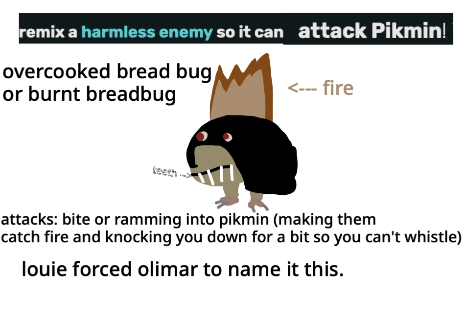 overcooked breadbug/burnt Breadbug contest entry | Fandom
