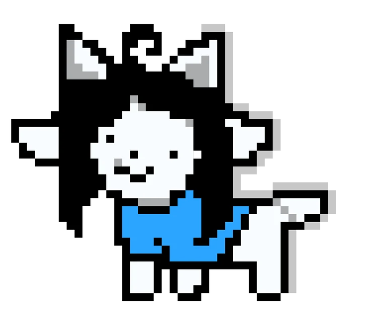 I tried to recreate Tem's sprite from undertale!! | Fandom