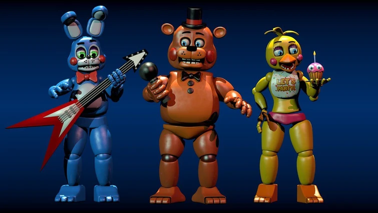 In Fnaf 2 why do the toy animatronics attack the night guard do they ...