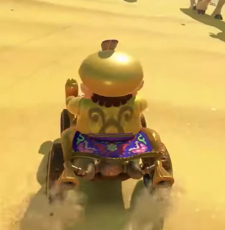 I thought this was Mushroom King (King Toadstool or Peach's Father) but ...