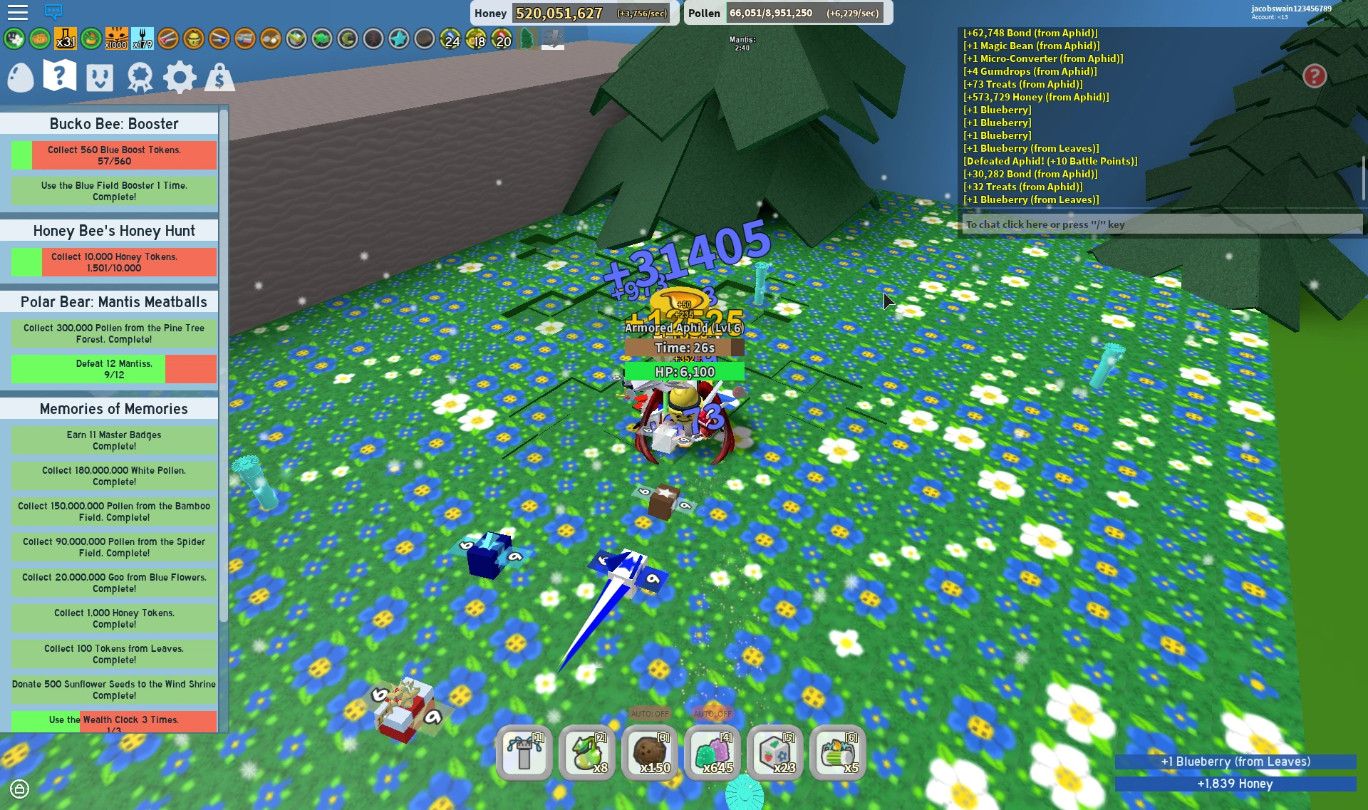 i just go 4 aphid from pine tree field is it easier to find them in the ...