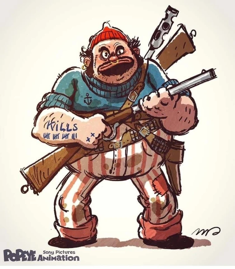 Popeye Concept art (part 8) | Fandom