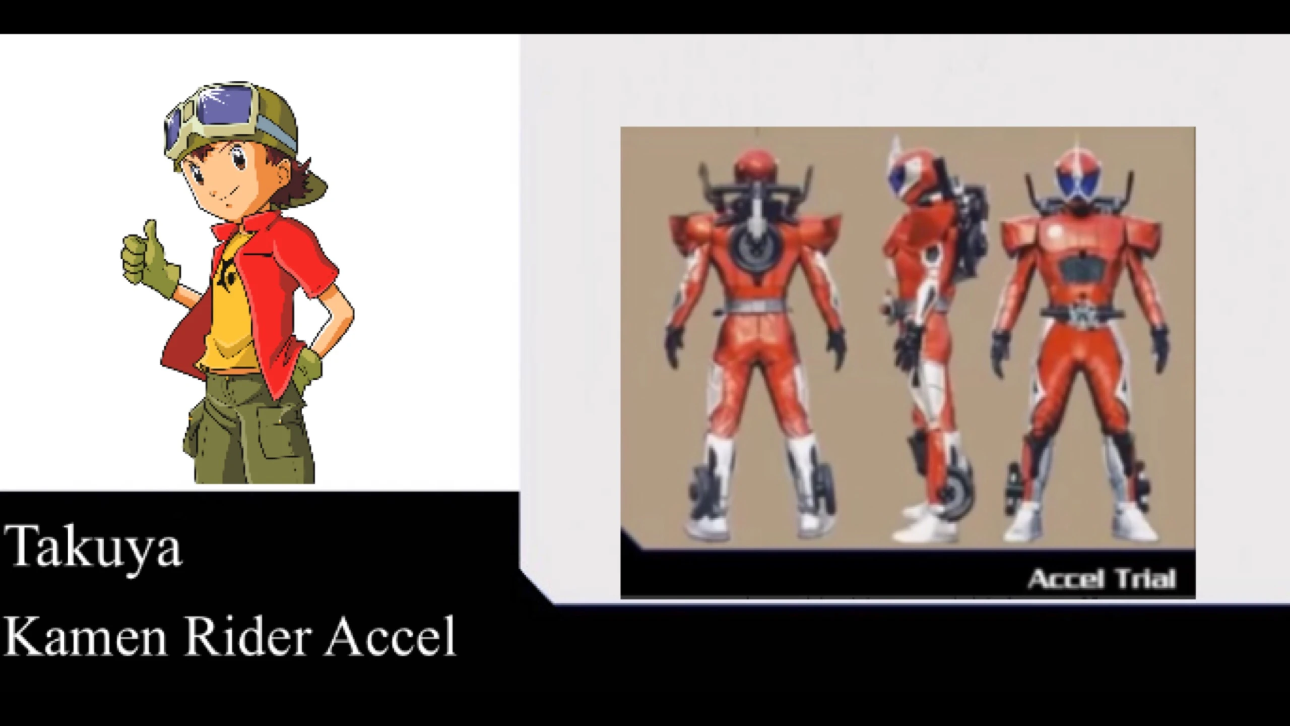 Takuya Kanbara as Kamen Rider Accel | Fandom