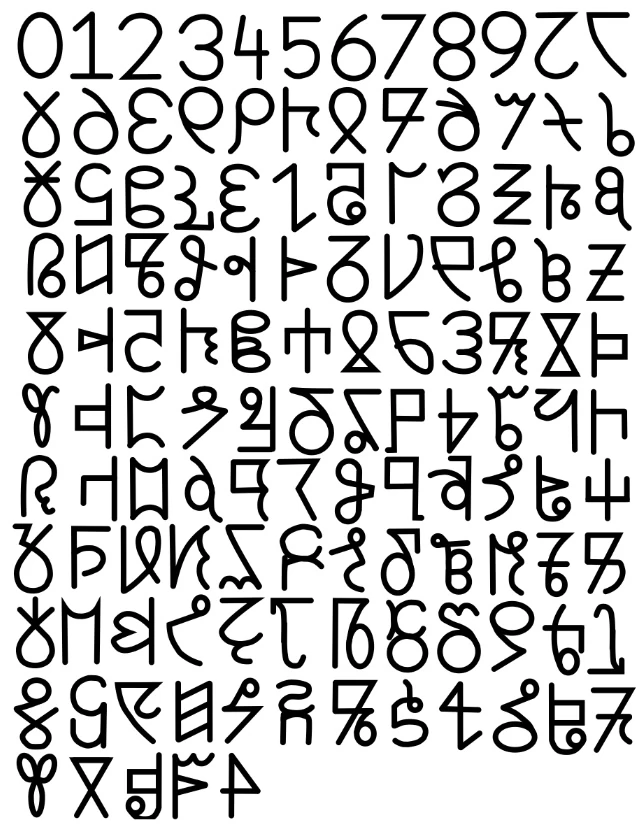 This is my argam font | Fandom