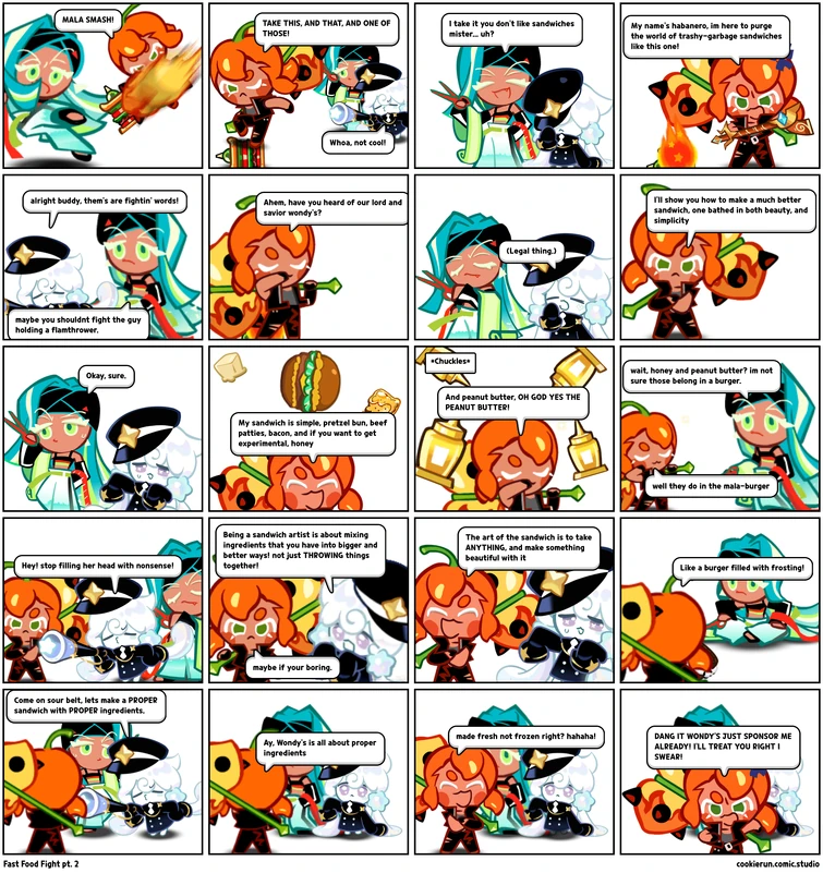 Fast Food Fight Pt. 2 (Part three in the works) | Fandom