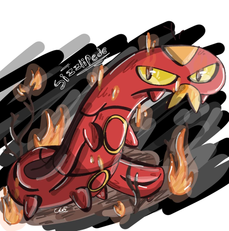 Sizzlipede art | Fandom
