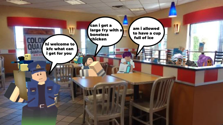 dispatcher and professor v go to kfc | Fandom