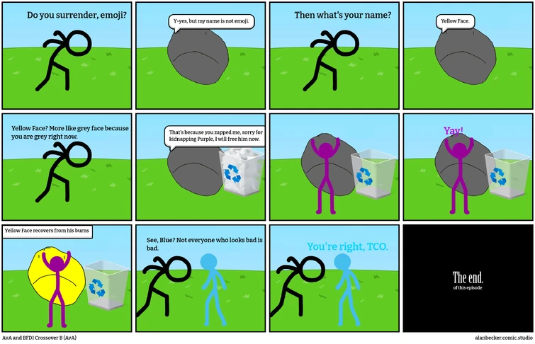 AvA and BFDI Crossover (Comic) | Fandom
