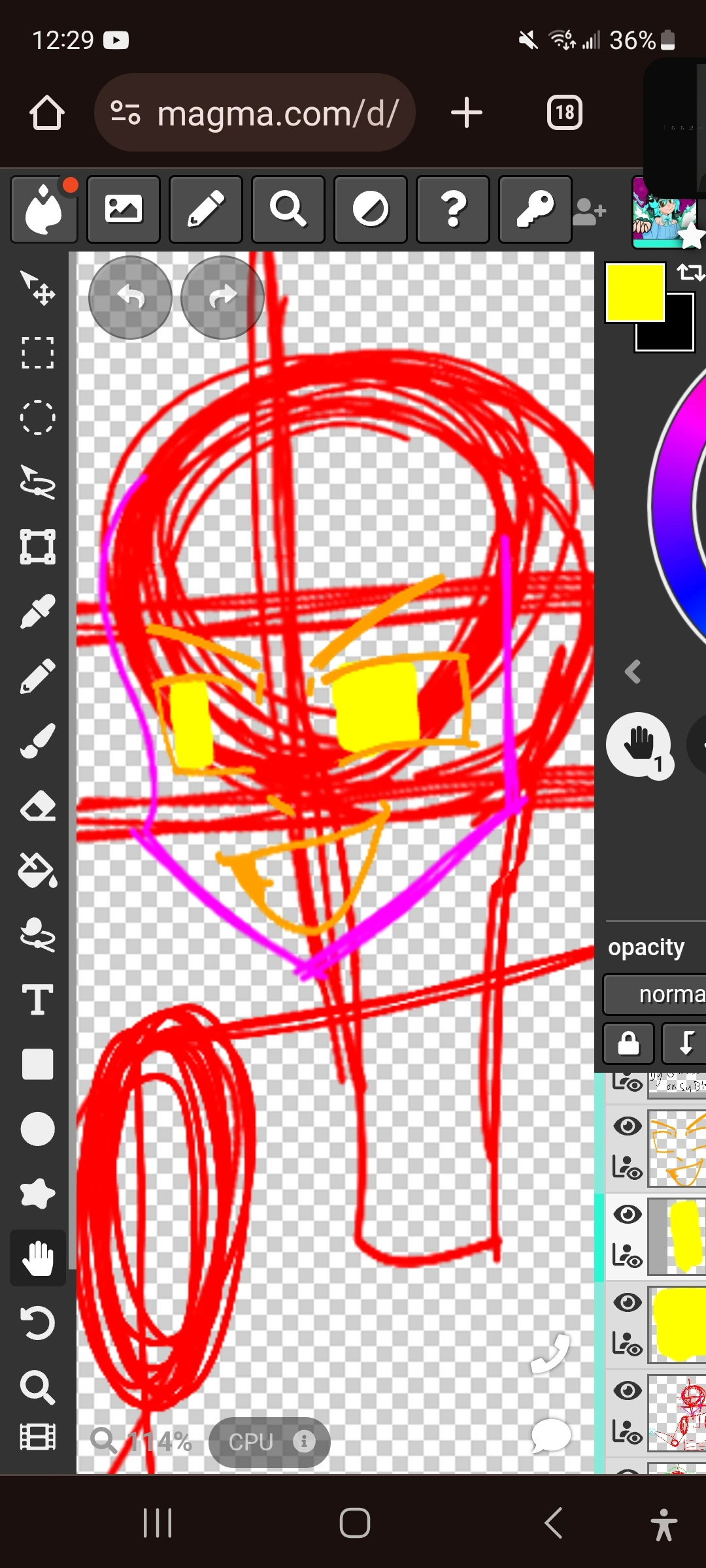 If that isnt a very devious face I don't know what is (wip) | Fandom
