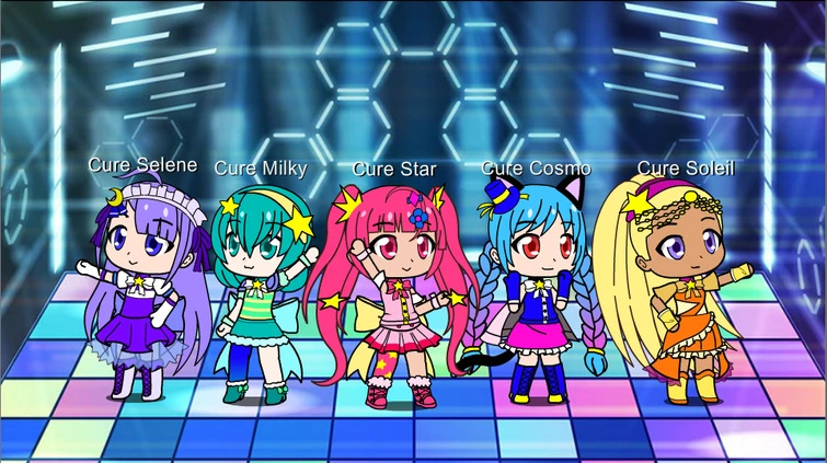 (Re)Making every cure on Gacha (PART 6: The Star Twinkle Cures!) | Fandom