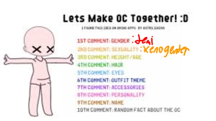 LETS MAKE AN OC BECAUSE WHY NOT | Fandom