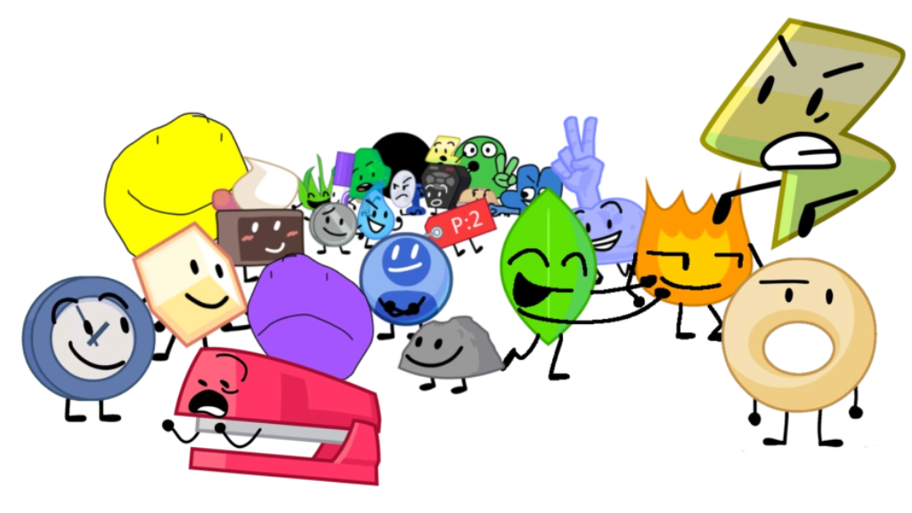 i made an image with all the bfdi characters in my gallery | Fandom