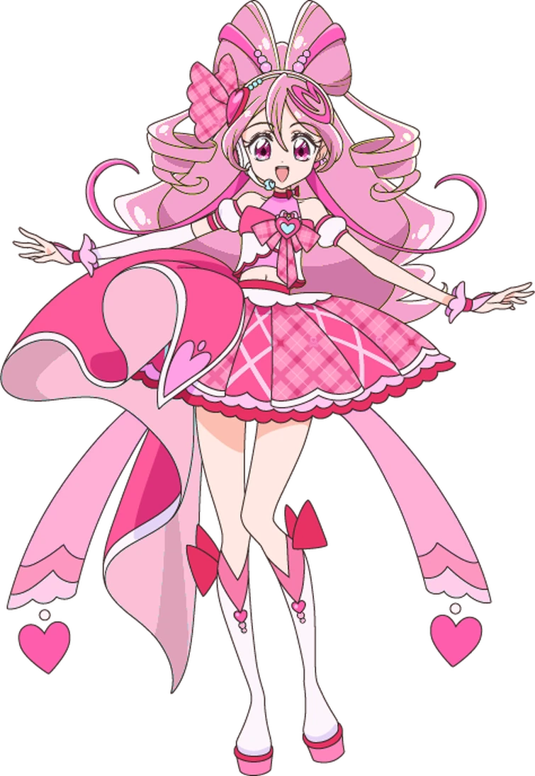 Here, have Cure Idol if she was entirely a pink cure. | Fandom