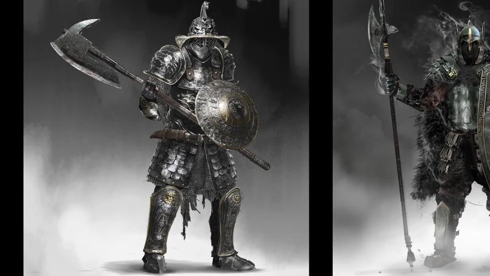 The Virgin Gladiator armor they get vs the Chad armor Gladiators want ...