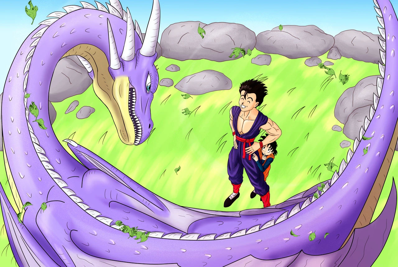 Fan Art - Gohan reunites with an old friend... | Fandom