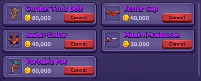 selling season accesories + twlight preset pot!! | Fandom