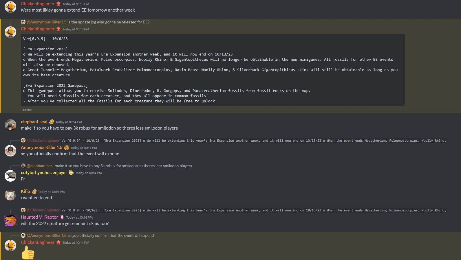 Important News About the Ending of Era Expansion 2023 | Fandom