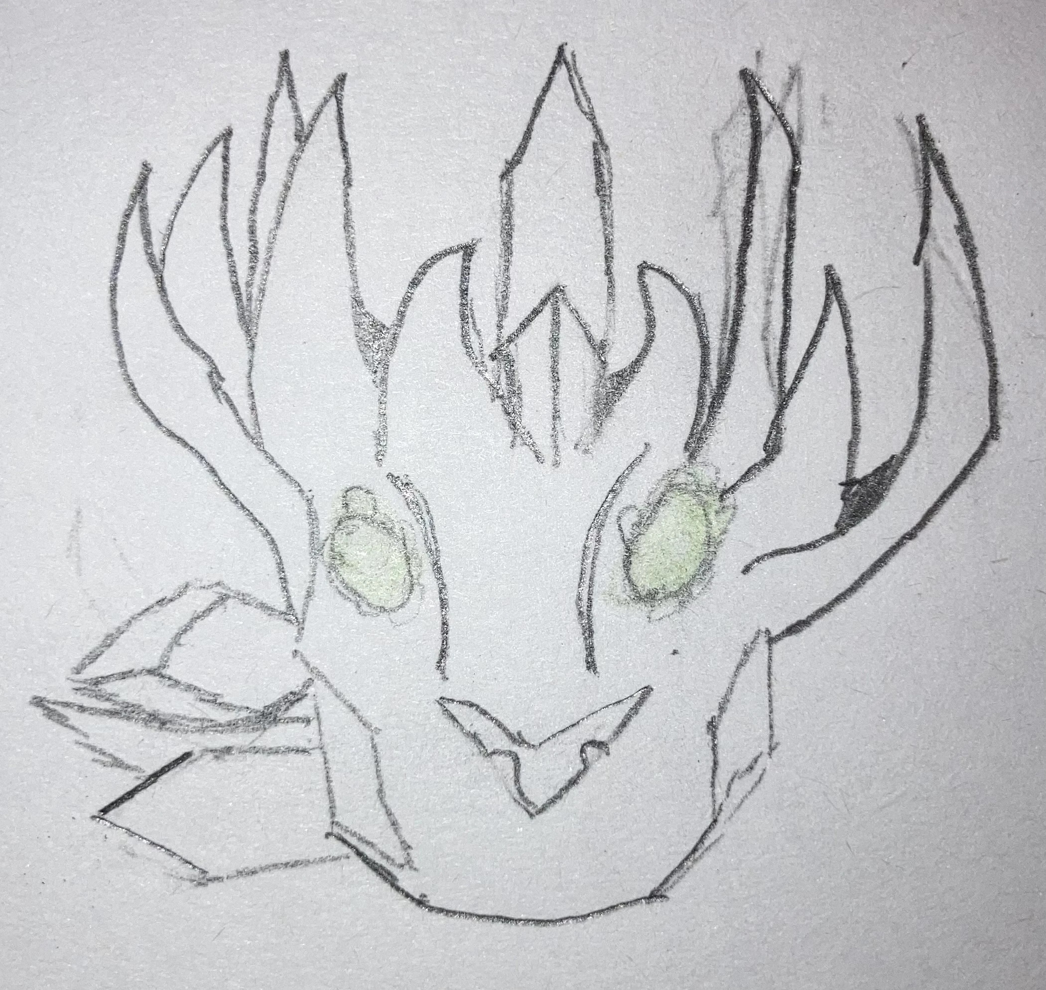 I tried drawing a moix head so… progress??? :D | Fandom