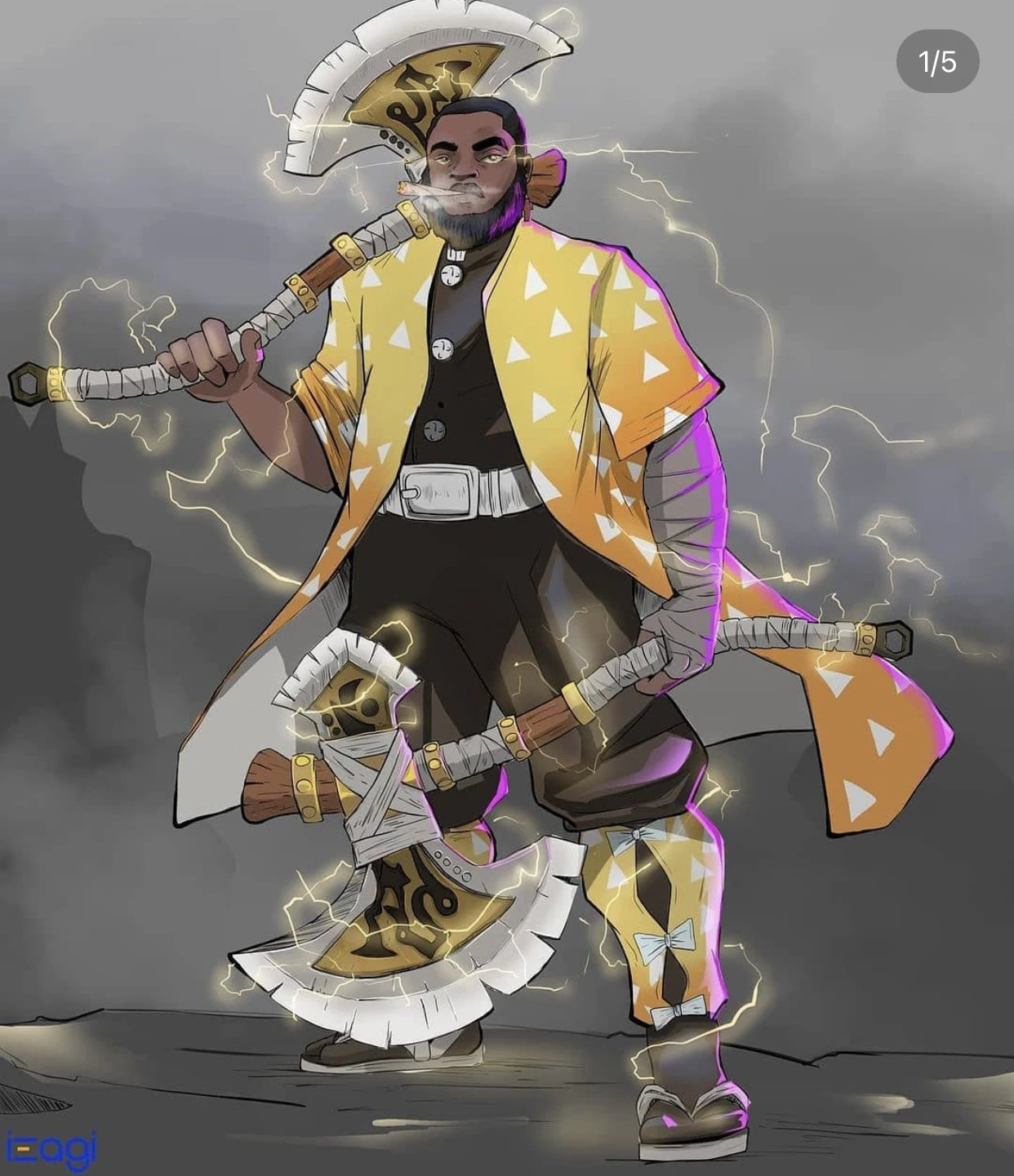 Black Demon Slayer Art | Fandom