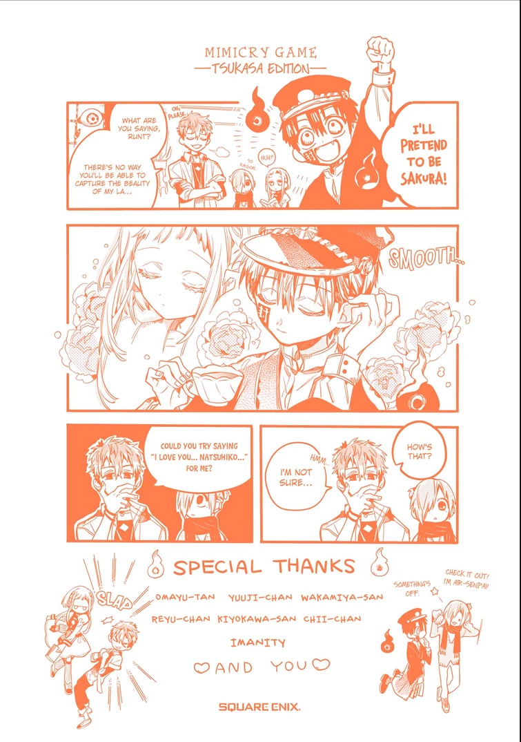 TBHK Volume 17 Cover and More! (CREDITS TO @HANAKOHUB ON TWITTER) | Fandom