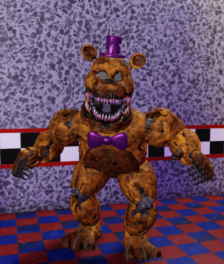 Which Stylized Nightmare Fredbear is better? | Fandom