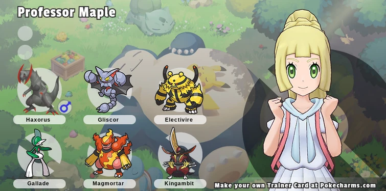 My Fan Made Professor: Professor Maple | Fandom