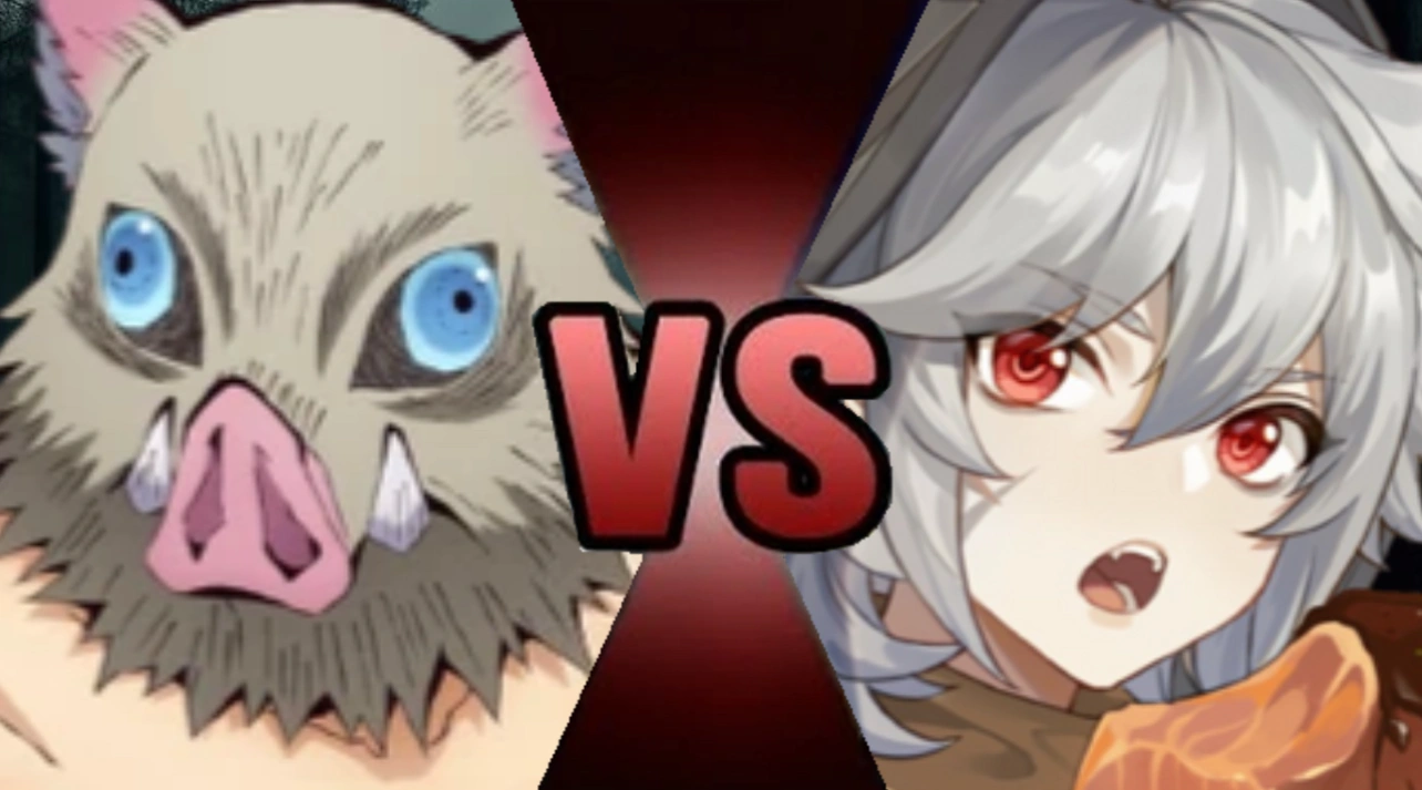 Inosuke VS Razor (Demon Slayer VS Genshin Impact) | Fandom