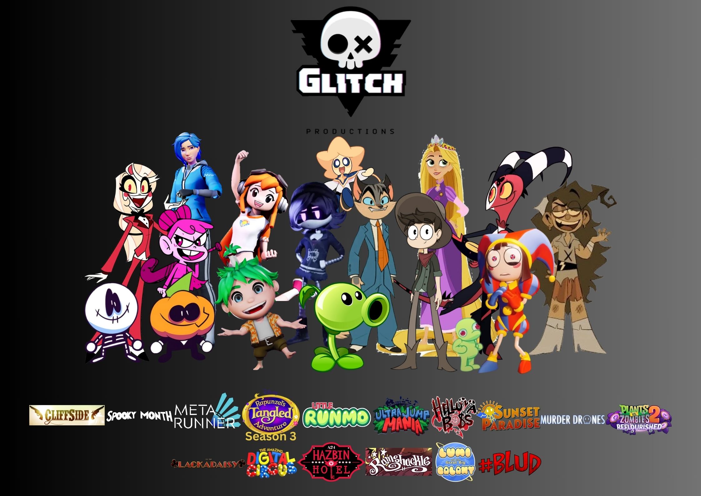 Glitch Productions Characters Timeline To NEW Update For #Blud (2018 ... Glitch Productions Characters Timeline To NEW Update For #Blud (2018 ...