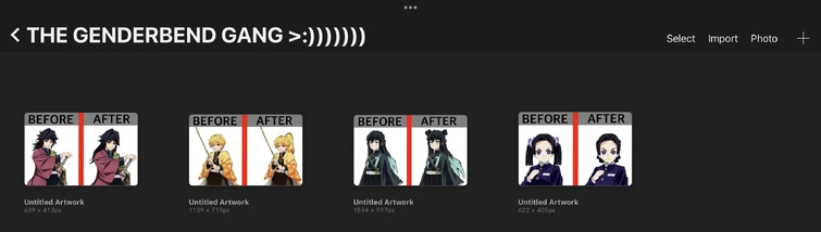 THE GENDERBEND GANG >:))))))) | Fandom