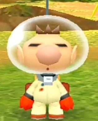 hey pikmin olimar looks goofy but I still love him because he’s still ...