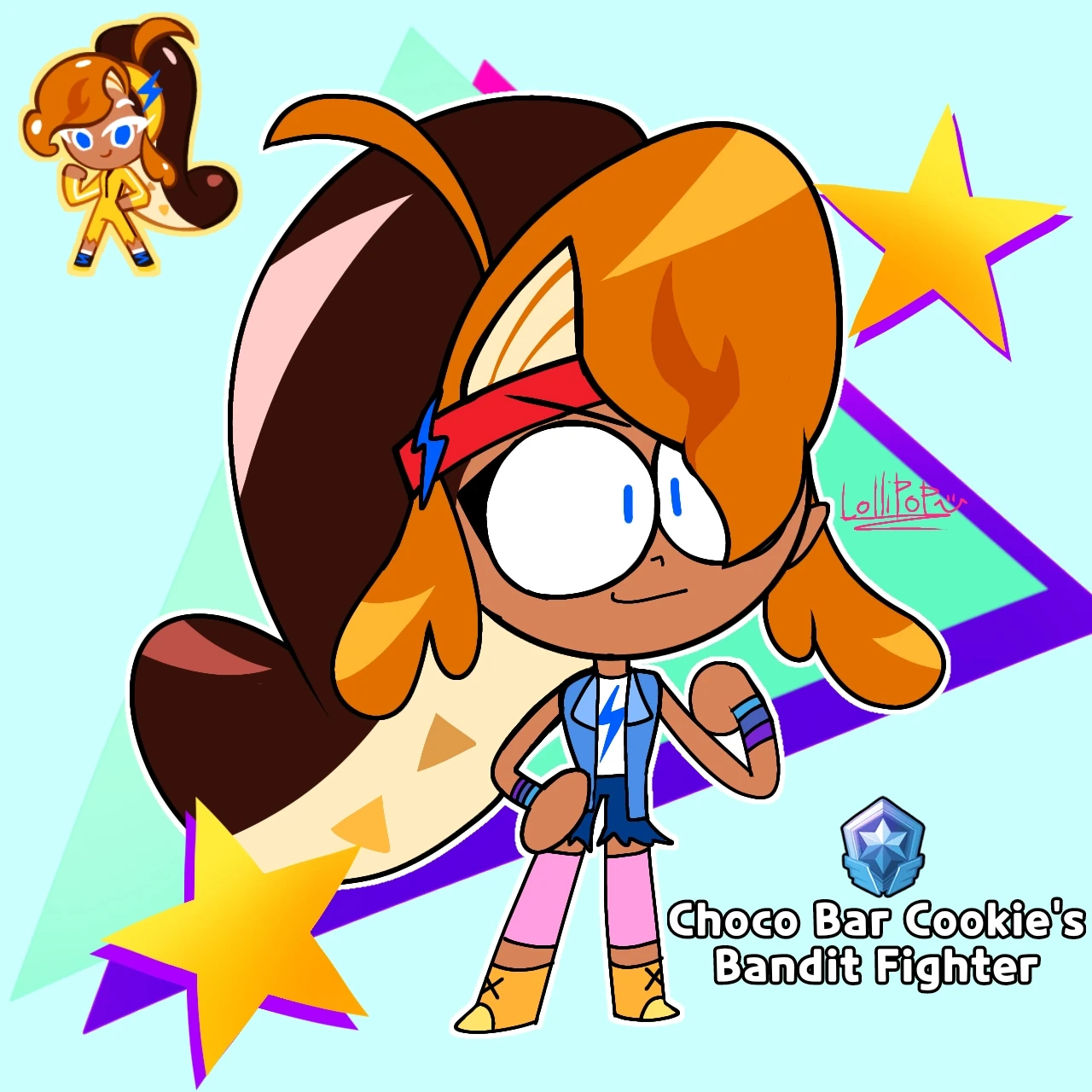 I made a fan costume for Choco Bar | Fandom