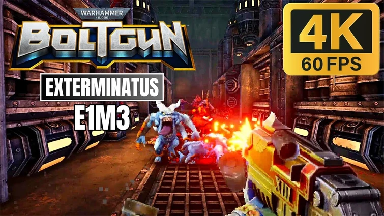 Boltgun Warhammer 40K / 60FPS 4K / Doom Like | Fandom