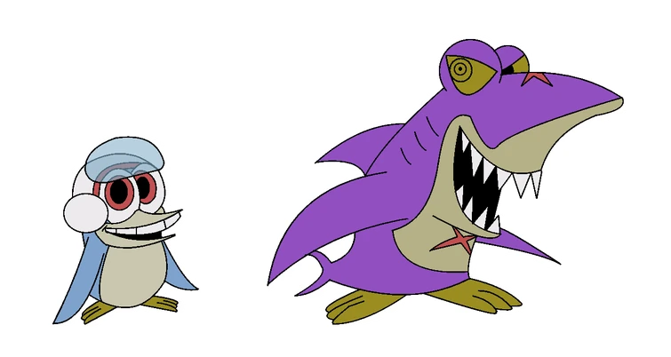 Sparky And Jaw From Pen Pen Triicelon In FPE Style | Fandom