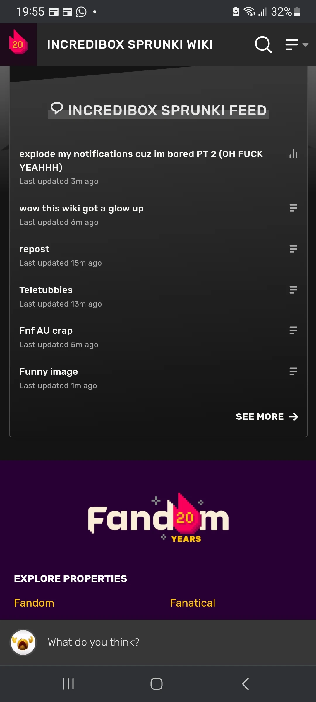 screenshoting sprunki fandom recent things day 1 | Fandom