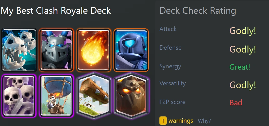 Rate my deck: | Fandom