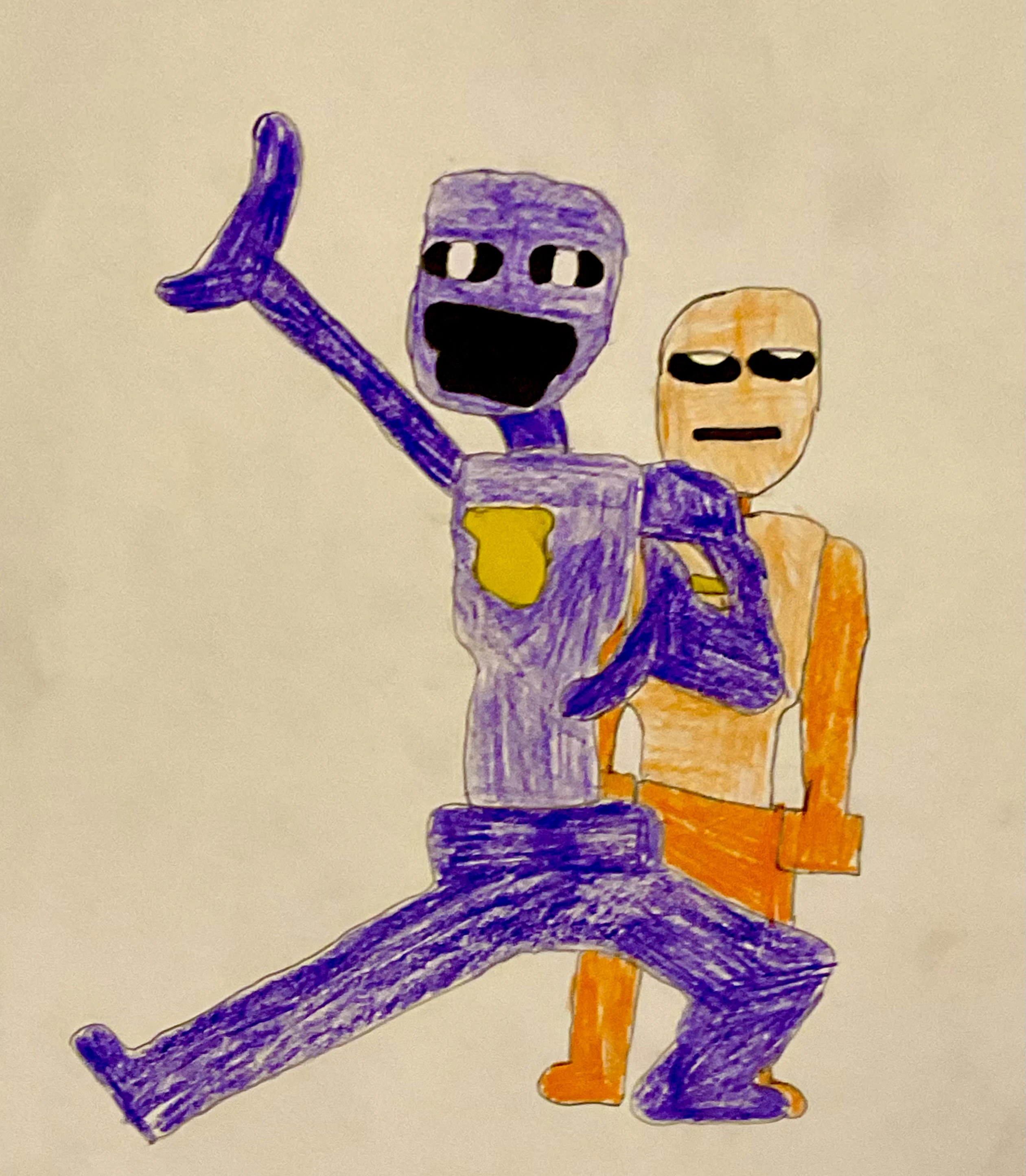 Made some art for our Favorite Aubergine and Tangerine | Fandom